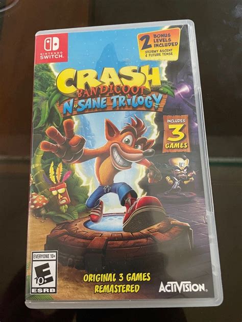 Crash Bandicoot Nsane Trilogy Video Gaming Video Games Nintendo On