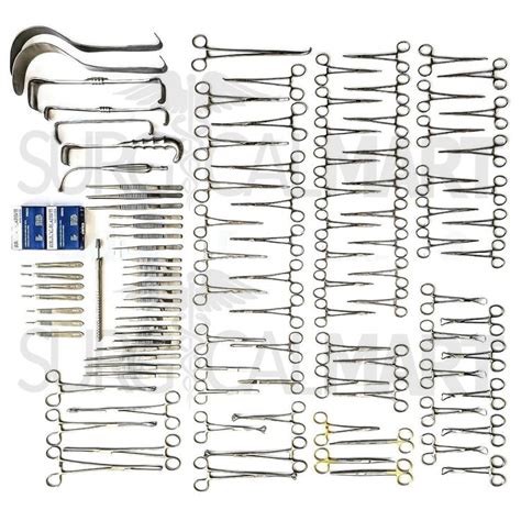 108 Basic Laparotomy Set Surgical Instruments Kit Surgical Mart Surgical Instruments Basic