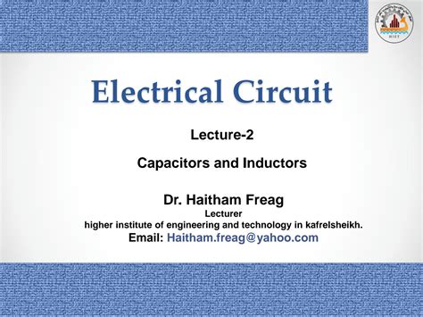 SOLUTION Lecture 2 Electrical Circuit Studypool