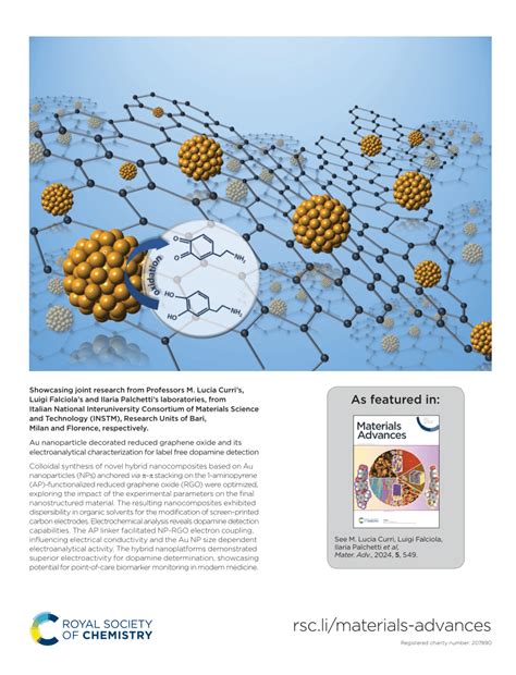 Pdf Au Nanoparticle Decorated Reduced Graphene Oxide And Its