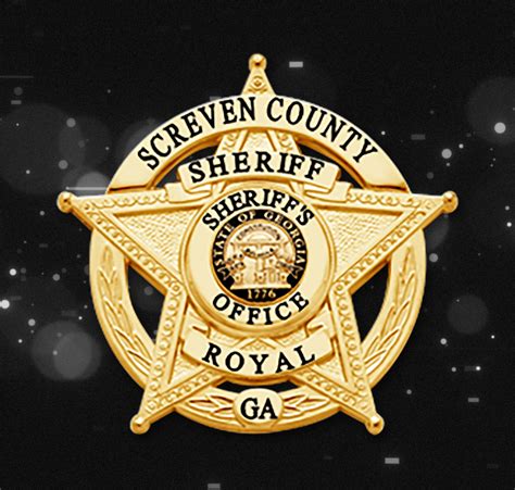 Screven County Sheriffs Office Sylvania Ga