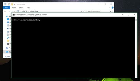 Open Command Prompt Elevated In The Current Folder