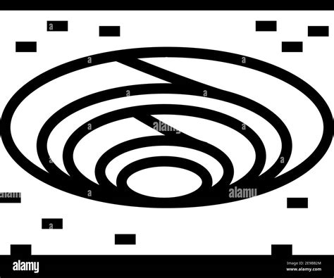 Quarry Stone Line Icon Vector Illustration Stock Vector Image And Art Alamy