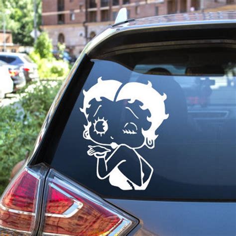 Betty Boop Betty Boop Decal Betty Boop Vinyl Decal Car Etsy