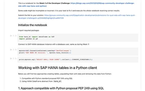 Dataframe Eda Python Machinelearning Saphana Vitaliy Rudnytskiy