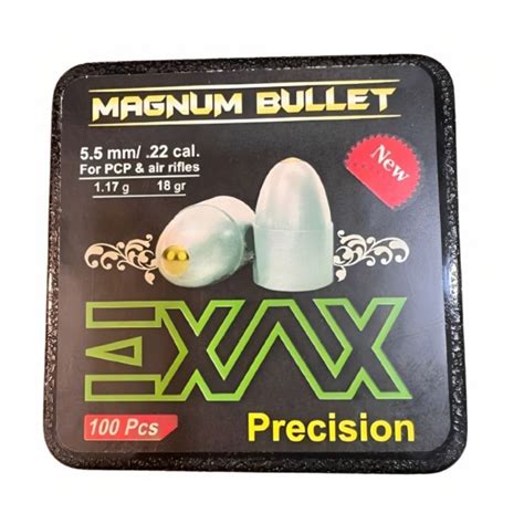 ساچمه تفنگ بادی کالیبر ۵۵ برند اگزگت مدل سربرنجی گرین ۱۸