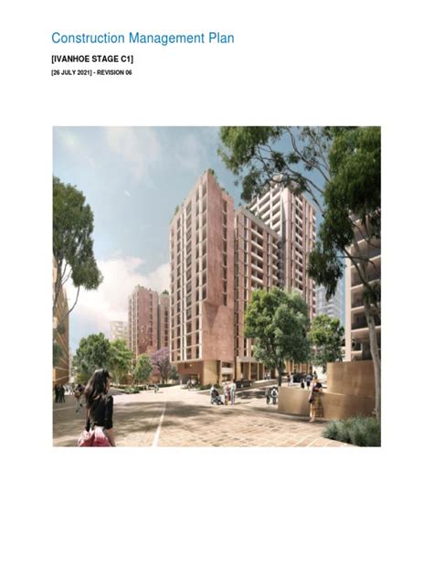 Construction Management Plan Building C1 Pdf Quality Assurance