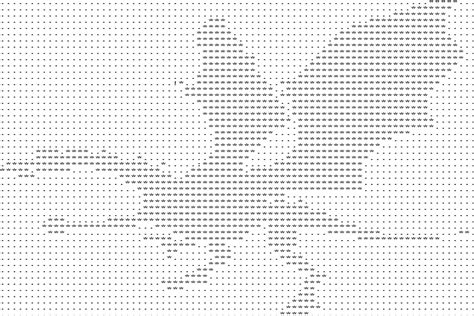 Dragon Ascii Art Svg Eps Graphic By Mappingz Creative Fabrica