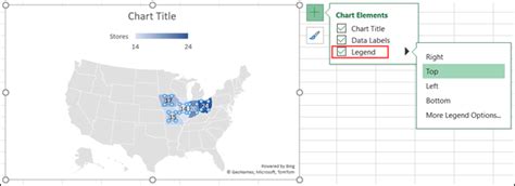 how to create a geographical map chart in microsoft excel