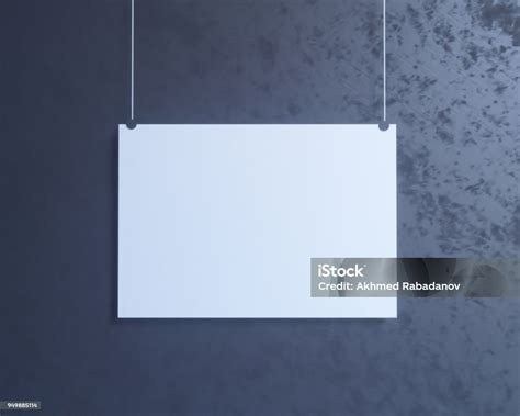포스터 모형 모형 서식 파일 격리 된 흰색 배경 디자인 3 차원 일러스트 레이 션을 위한 준비 0명에 대한 스톡 사진 및 기타 이미지 Istock