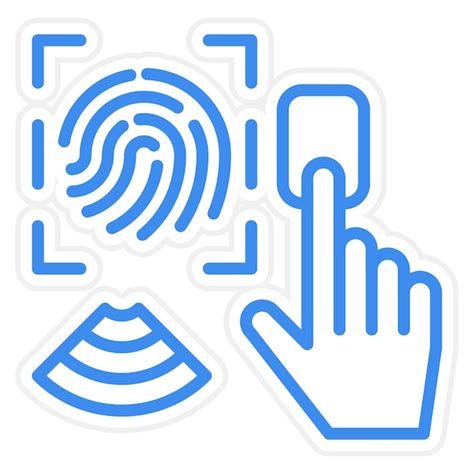 Premium Vector Vector Design Fingerprint Scanner Icon Style