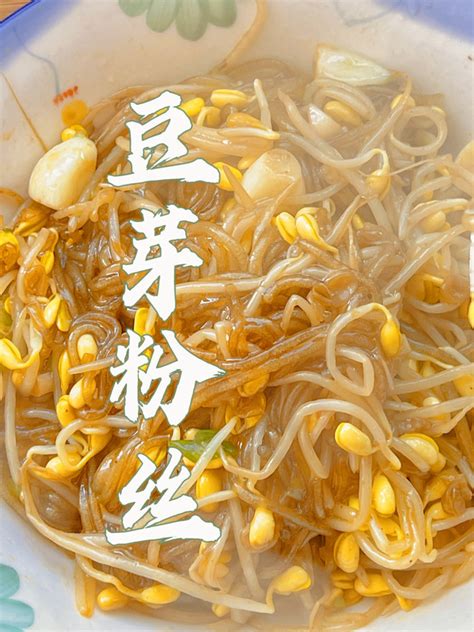【豆芽粉丝的做法步骤图，豆芽粉丝怎么做好吃】小胡食记下厨房