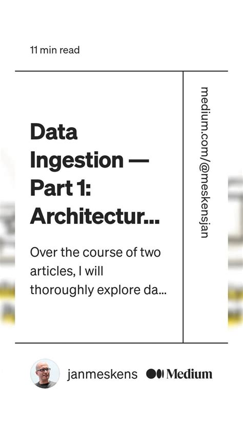 Elt Architecture Patterns For Data Ingestion Dhirendra Sinha Posted On The Topic Linkedin