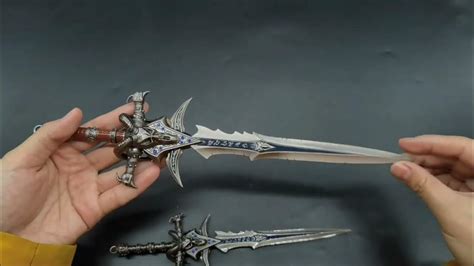 Lich King Arthas Frostmourne Sword Youtube