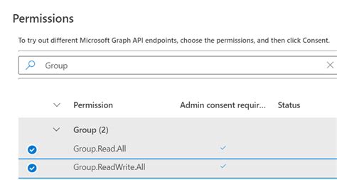 Azure Active Directory How To Request Access For Microsoft Graph