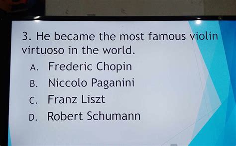 3 He Became The Most Famous Violin Virtuoso StudyX