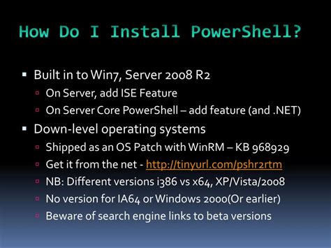 Ppt Powershell What Is It And Why It Matters Powerpoint