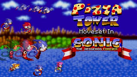 Battle For A Sonic X Pizza Tower Game Intro Comic Stu