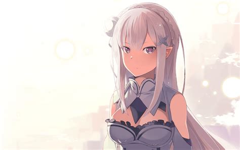 Re Zero Emilia Wallpapers Wallpaper Cave
