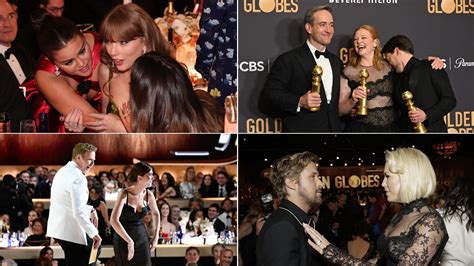 The Golden Globes 2024 Biggest Moments Caught On Camera Taylor Swift