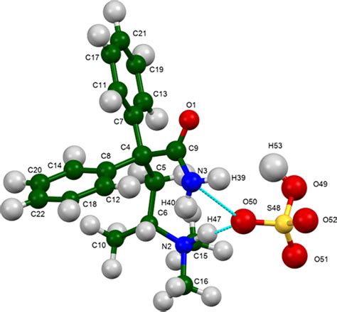 Crystal Structure Of Aminopentamide Hydrogen Sulfate C19h25n2o Hso4 Powder Diffraction