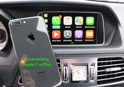 Mercedes Smartphone Integration Apple CarPlay Android Auto E-Klasse ...