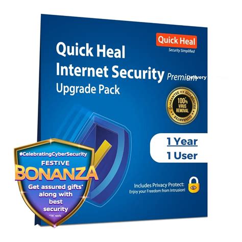 Quick Heal Internet Security Renewal Pack 1 User 1 Year