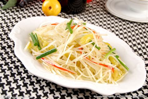 炒土豆丝 摄影图传统美食餐饮美食摄影图库昵图网