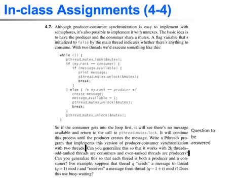 Solved In Class Assignments 4 4 47 Although