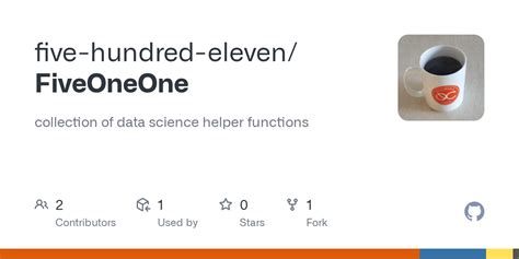 Github Five Hundred Elevenfiveoneone Collection Of Data Science