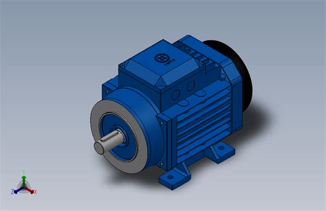 Im B35 H80 180永磁同步电机 Tytb 801 2 B35 Solidworks 2018模型图纸下载 懒石网