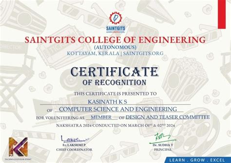 Kashinath K S On Linkedin Excited To Share That Ive Earned My
