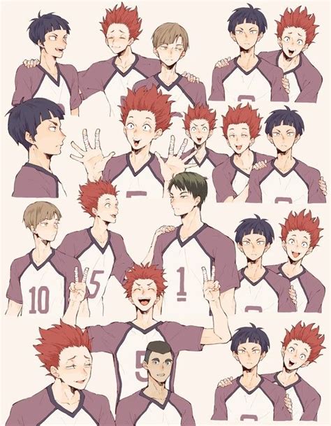 ボードhaikyuuのピン2024 ハイキューファンアート 天童覚 アニメ