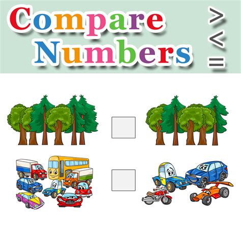 Compare Numbers Greater Than Less Than Equal To Set IWorksheets Free Interactive