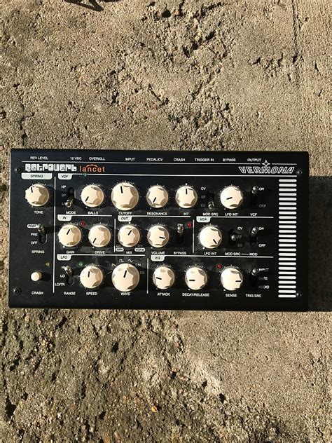 Vermona Retroverb Lancet Filter Analog Envelope Follower Reverb