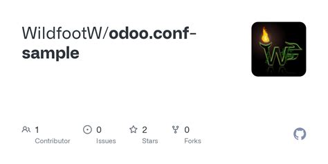 Odoo Conf Sample Odoo Conf At Main Wildfootw Odoo Conf Sample Github