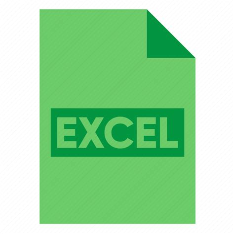 document excel extension file filetype format type icon