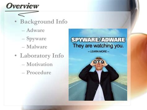 PPT Adware Spyware And Malware PowerPoint Presentation Free Download ID 4638824