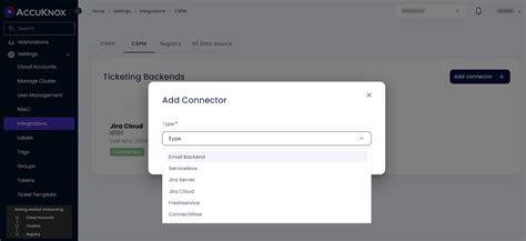 Email Backend Integration