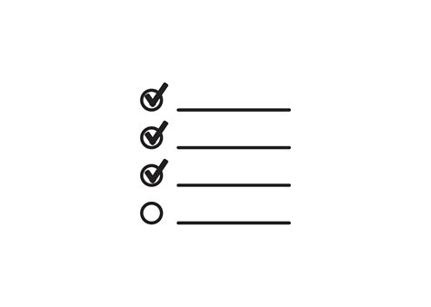 Checklist Icon Design Illustration Vector Isolated 26513595 Vector Art