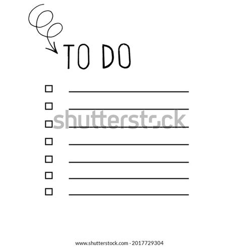 Do List Lettering Plan Business Stock Vector Royalty Free Shutterstock
