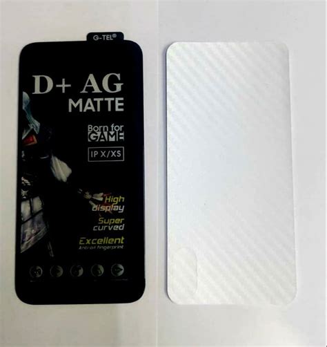 G Tel D Plus Ag Matte Tempered Glass Thickness 1mm At ₹ 53piece In