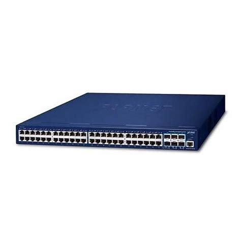 Planet Pl Sgs 6310 48T6X L3 Stack Edilebilir Yönetilebilir Switch L3