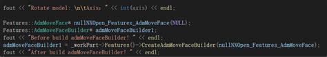When I Wanted To Rotate The Model In My Secondary Development Program