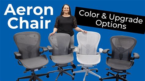 Herman Miller Aeron Chair Color Upgrade Options YouTube