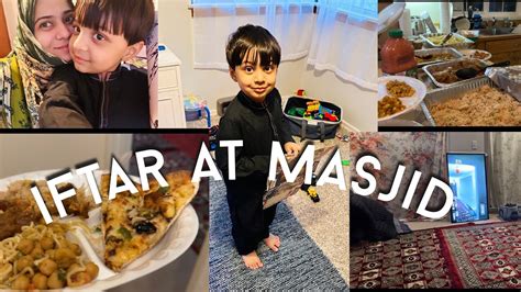 Ramadan Vlog Aaj Ka Iftar Masjid Mai Kiya 🕌 Mini Vlog Youtube