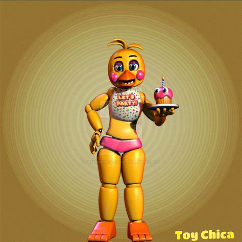 Toy Chica Full Body By Freemanru Official On Deviantart