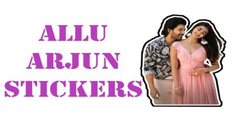 Allu Arjun Stickers Descargar Apk Para Android Aptoide