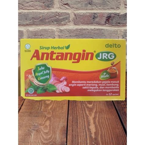 Jual Antangin Jrg Cair Box Isi 12 Sachet Murah Shopee Indonesia