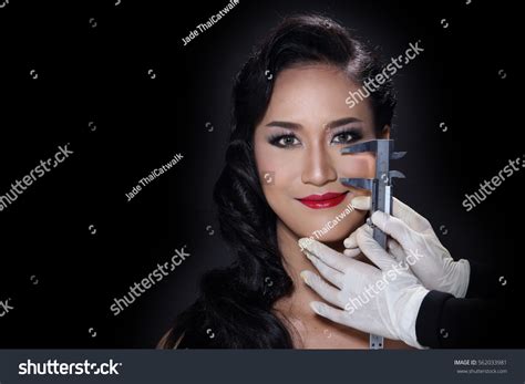 Medical Check Measure Height Shape Nose Stock Photo Shutterstock